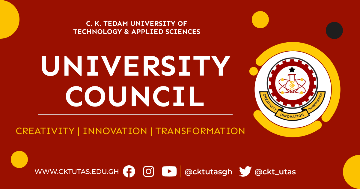 The University Council - CKT-UTAS