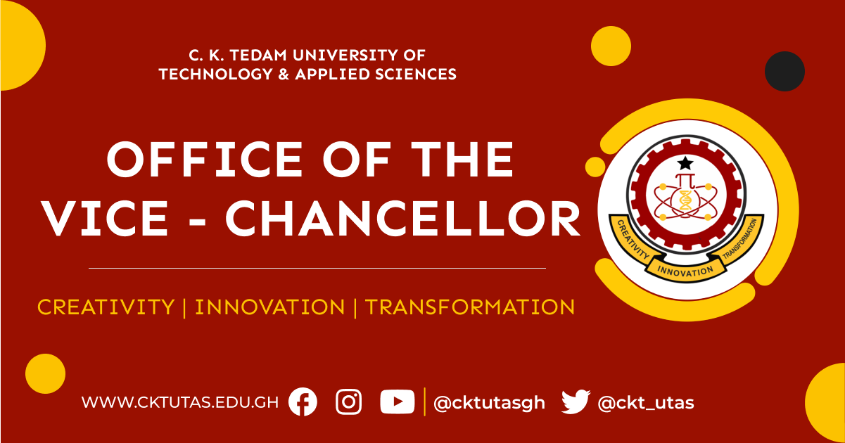 The Vice-Chancellor - CKT-UTAS