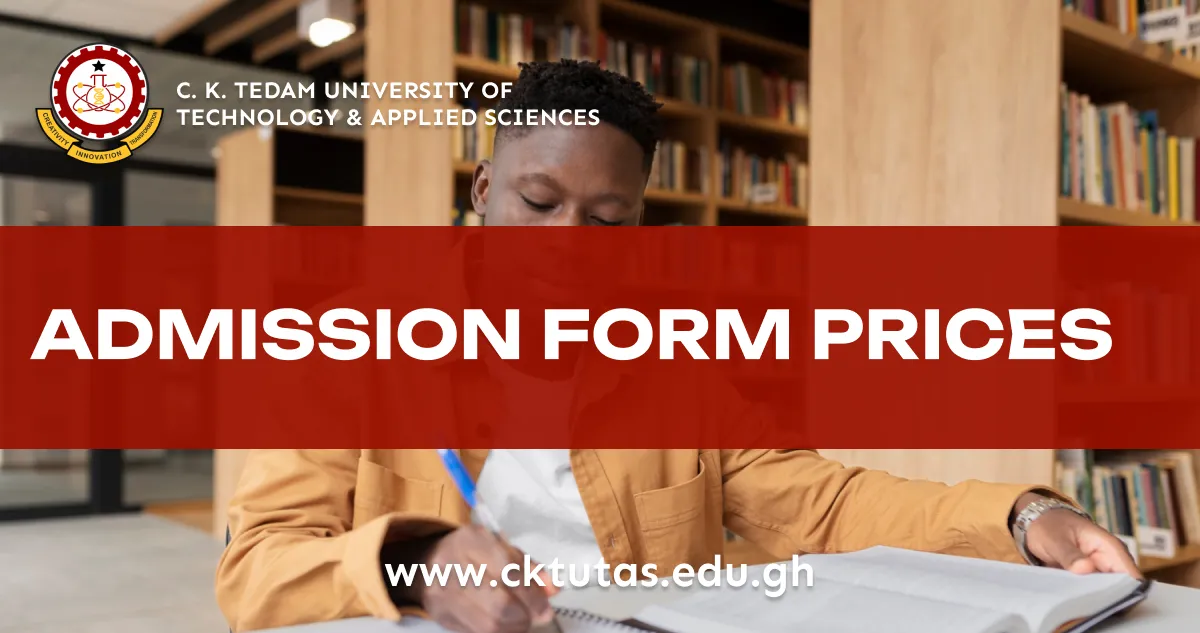 Admission Form Prices - CKT-UTAS